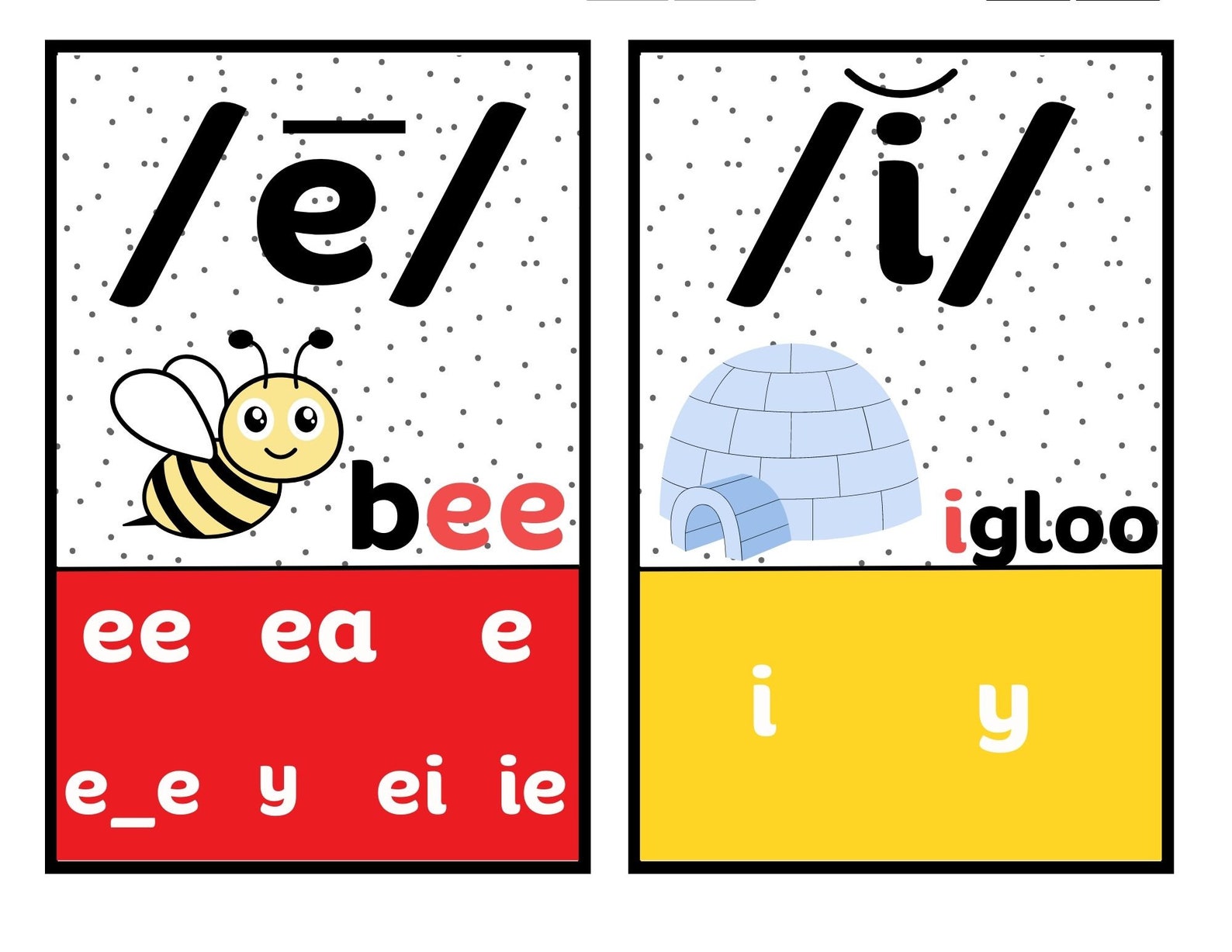 Rainbow Sound Wall - Science of Reading - Etsy