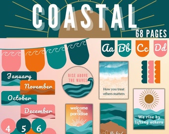 Boho Classroom Decor Bundle | Daisy Classroom Theme | Pastel Classroom ...