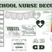 School Nurse Decor - Etsy