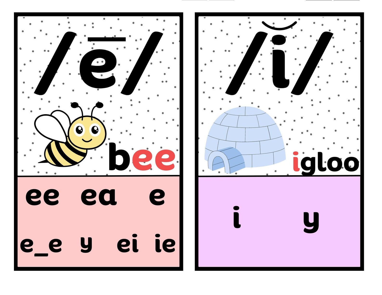 Pastel Sound Wall - Science of Reading - Etsy