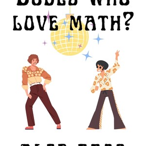 Retro Math Class Decor - Etsy