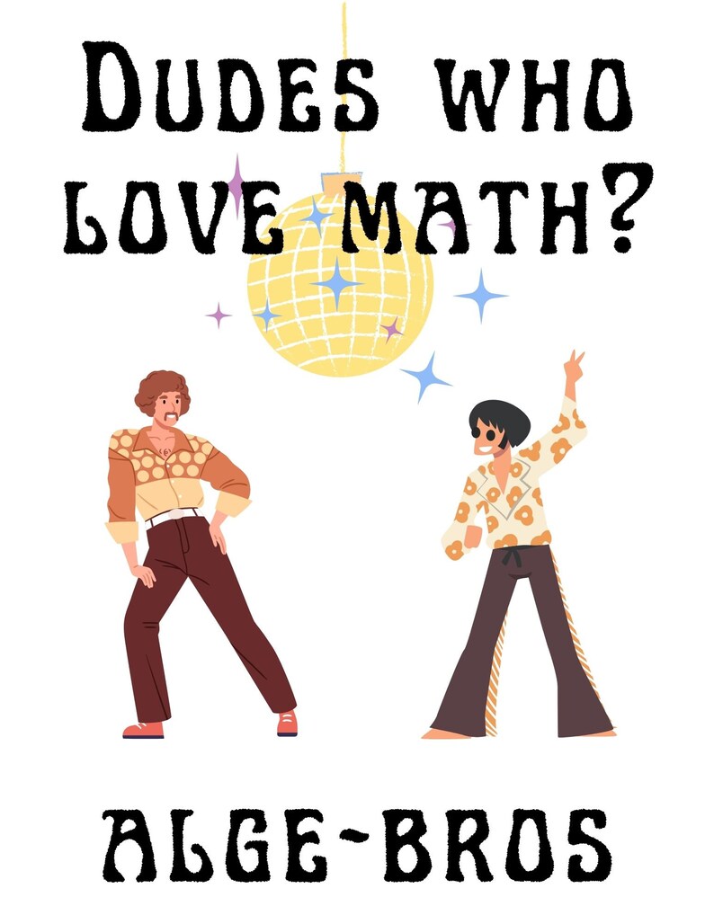 Retro Math Class Decor - Etsy