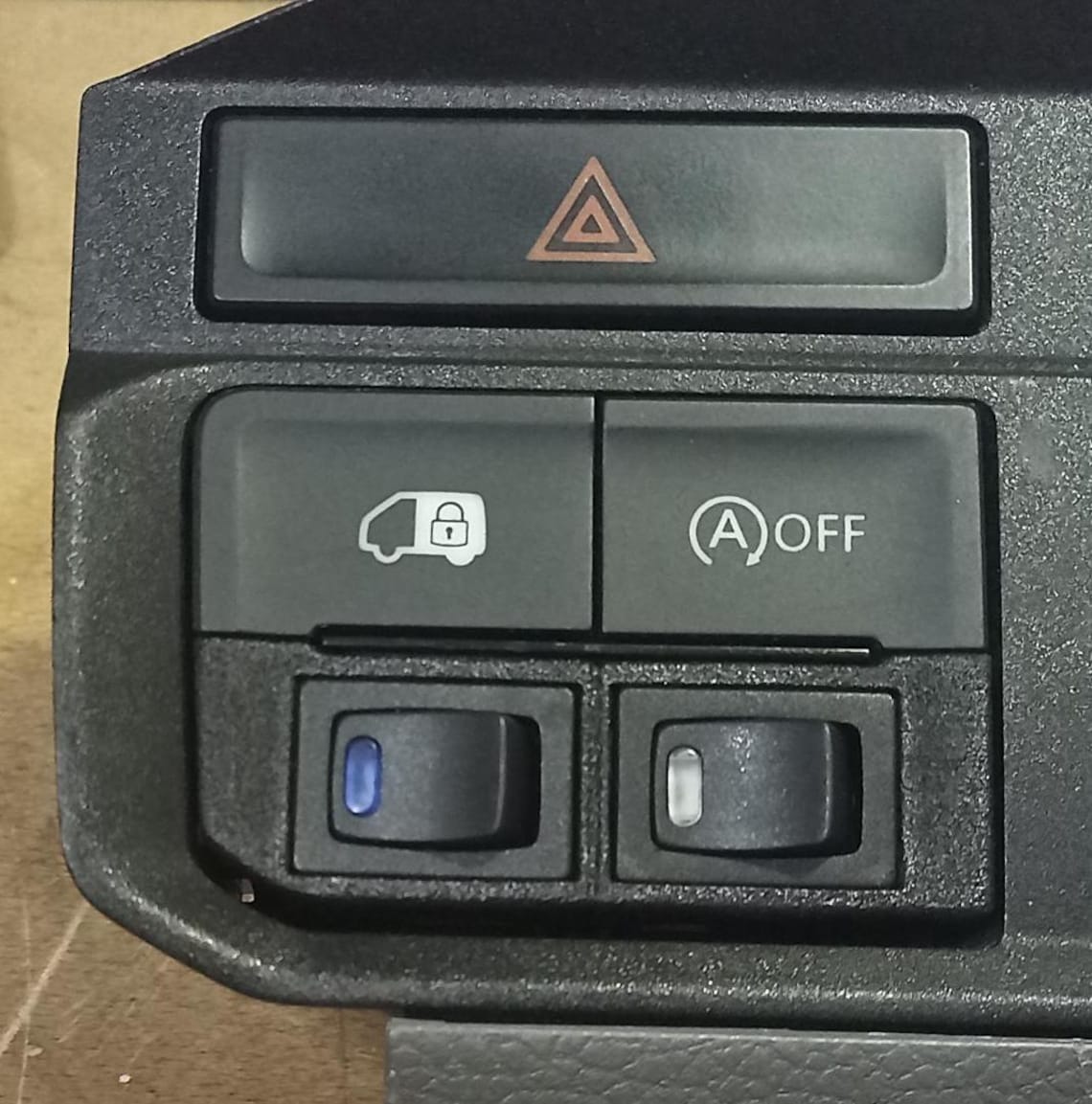 VW Crafter/man TGE Dash Switch Lower Left Insert With Dual 12V Aux ...