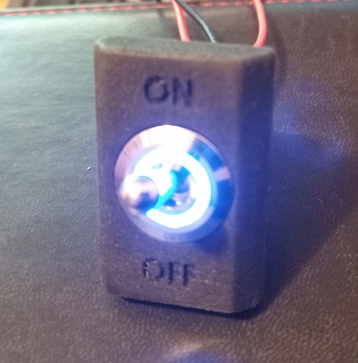 Ford Transit Custom MK8 dash Button Switch Blank Insert 12V 20A Toggle ...