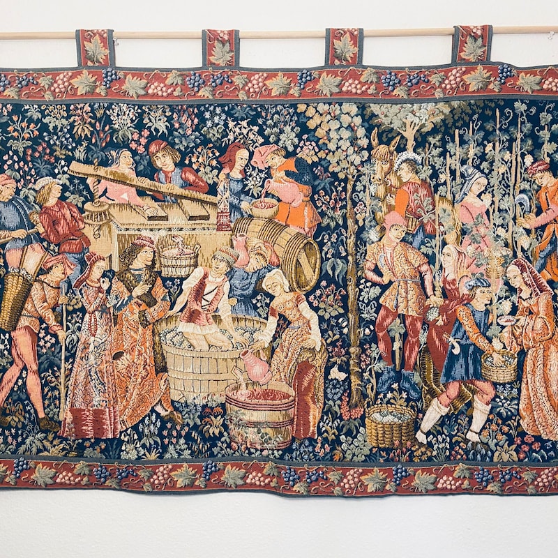 Tapestry Curtain - Etsy