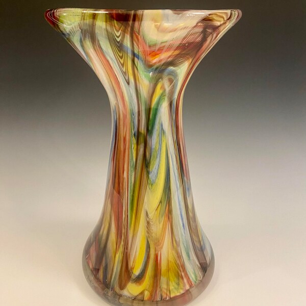 Colored Glass Vases - Etsy