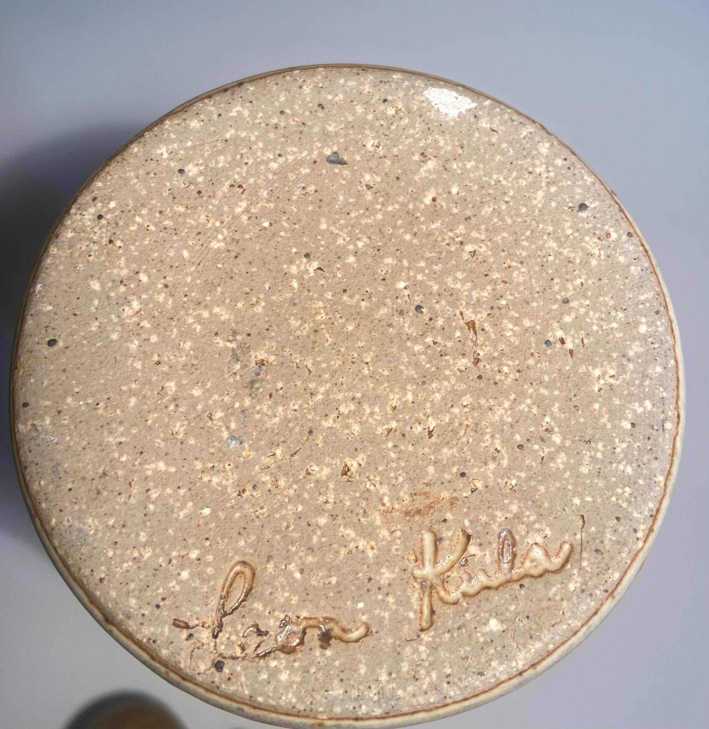 Vintage Glazed Stoneware Pottery Decanter Set of 2 - Etsy