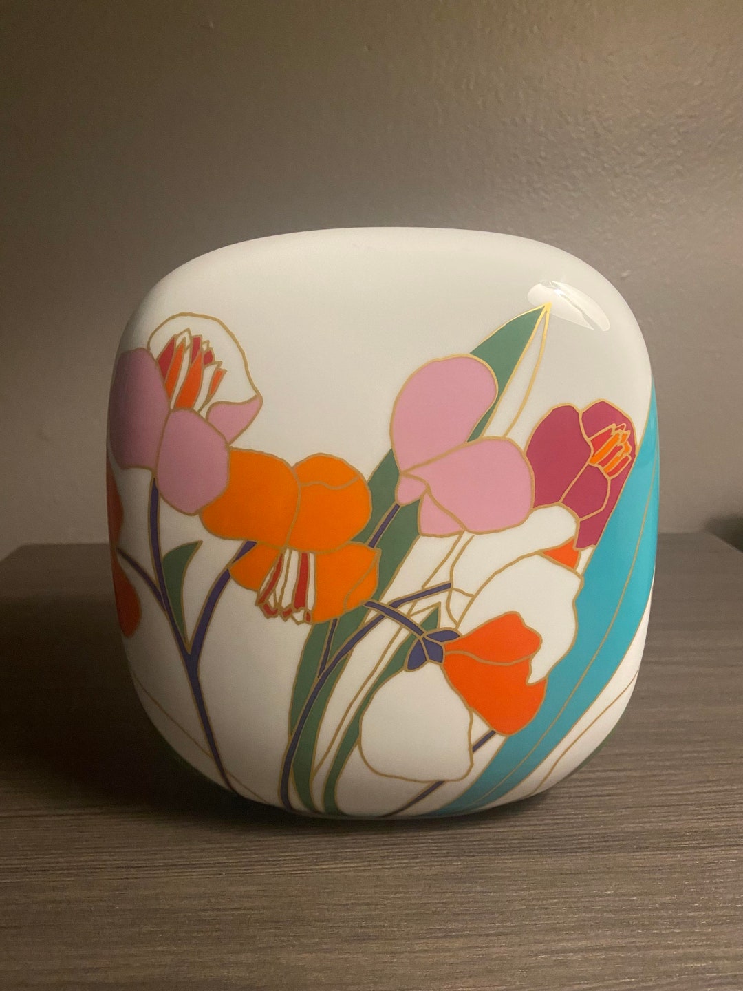 Vintage- Rosenthal Porcelain Vase by Wolf Bauer, Germany Studio Linie ...