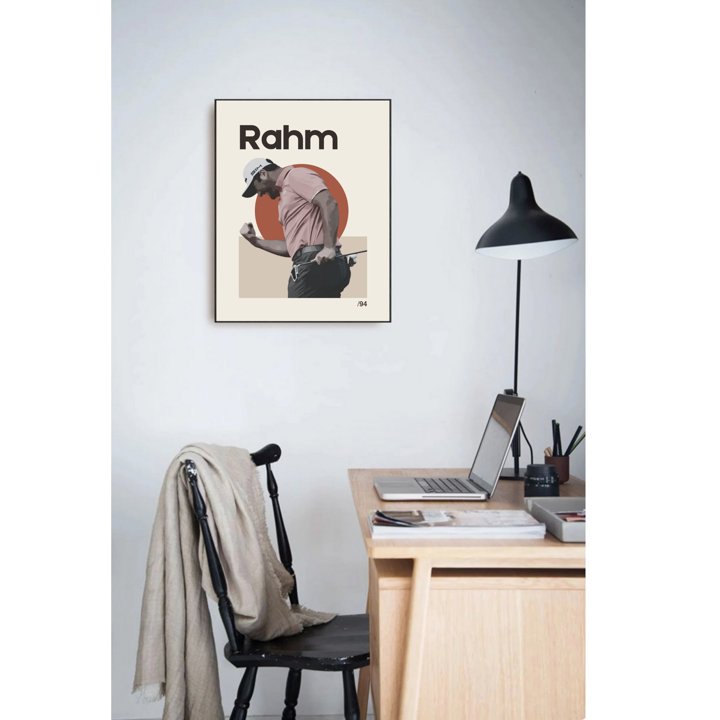 Golf Poster | Jon Rahm Poster Download | Creative Gift | Digital Golf ...