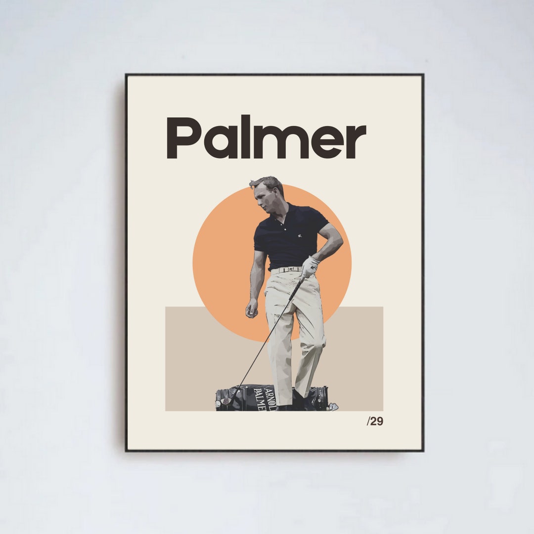 Christmas Gift Arnold Palmer Poster Download Creative Gift Digital Golf ...