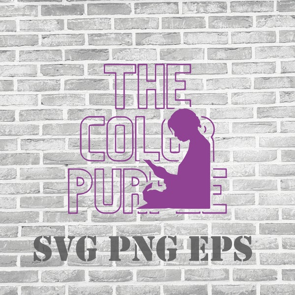 The Color Purple Svg Png - Etsy