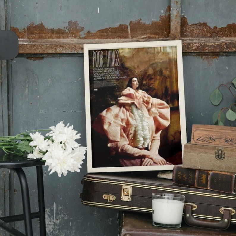 POOR THINGS Poster, Poor Things 2023 Movie Poster, Emma Stone, Willem ...