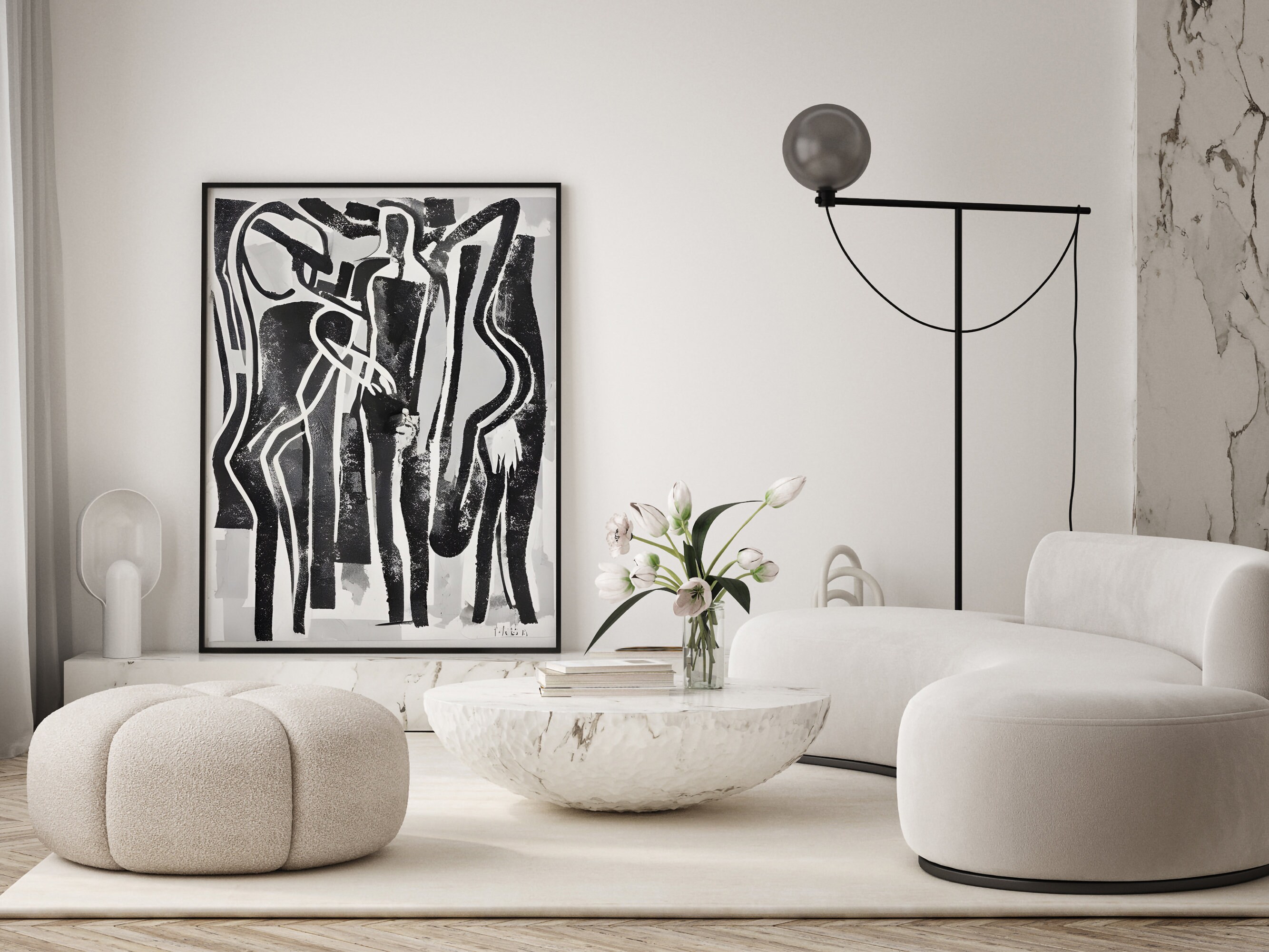 Cubism Style Painting as an Instant Digital Print Ready for Download ...