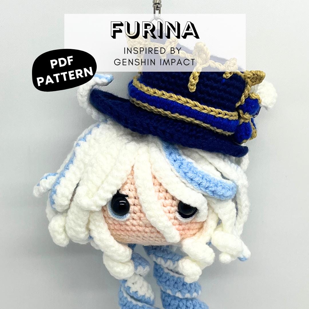 Furina Genshin Impact Head Only Pattern - Etsy