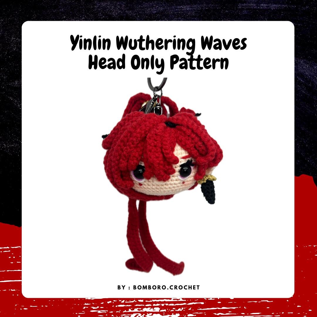 Yinlin Wuthering Waves Head Only Crochet Pattern - Etsy