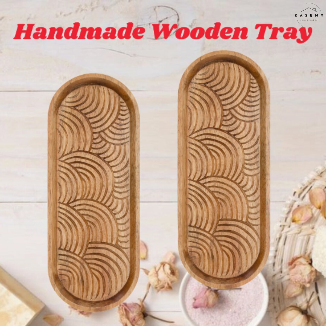 Handmade Soap Dispenser Tray - Flexible Bathroom Tray Kitchen Sink Tray ...