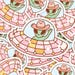 Retro Cowboy UFO Sticker, Disco Alien Sticker, Alien Cowboy Gift, Cute ...