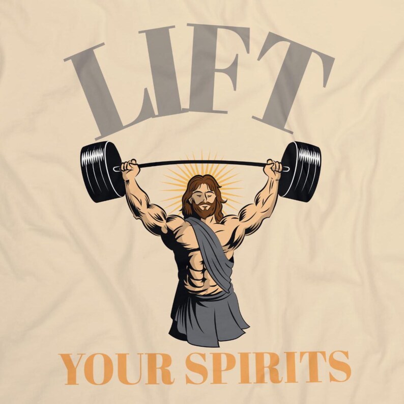 Funny Jesus Shirt, Jesus Meme T-shirt, Funny Gym Gift, Funny Gym Tee ...