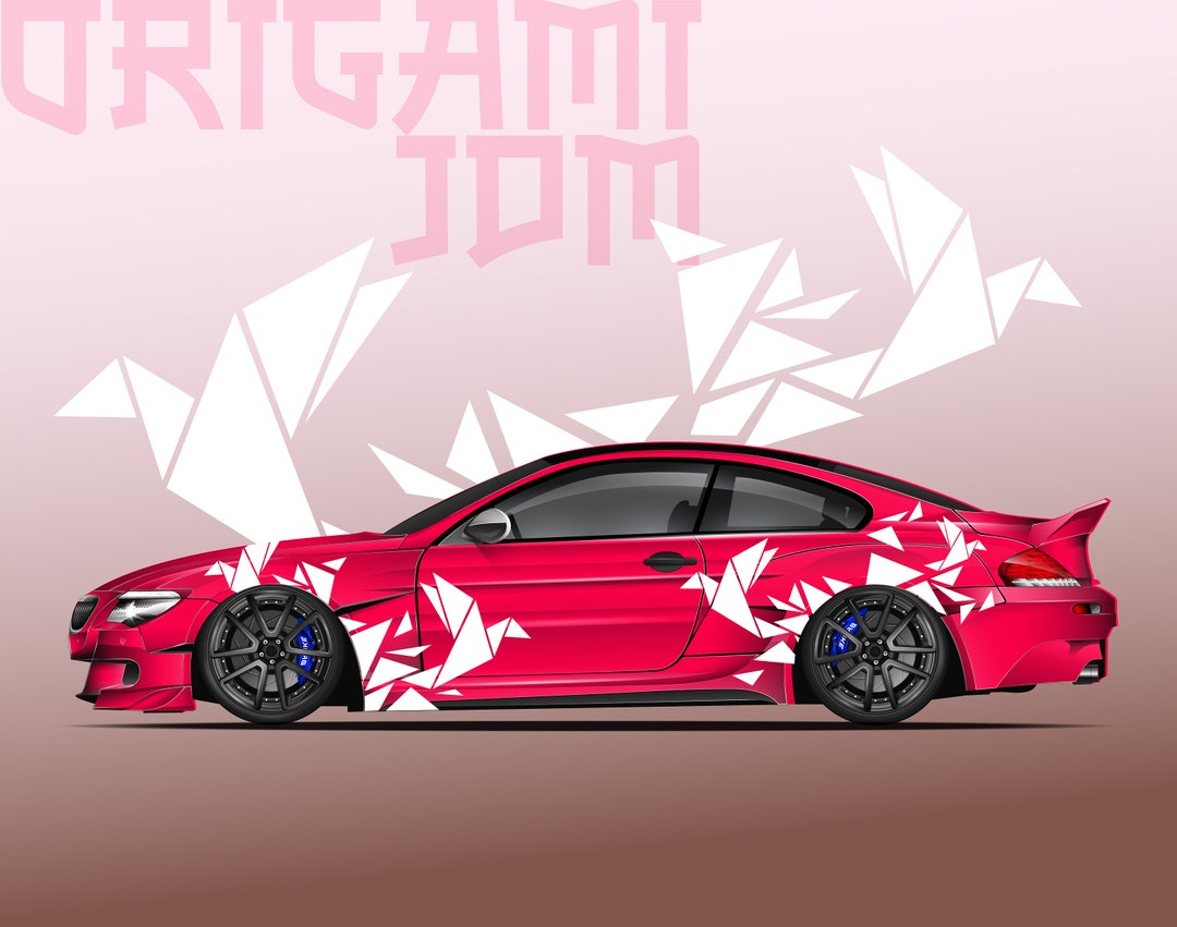 JDM Origami Decals Drift Livery Japanese Decal Car Livery - Etsy UK
