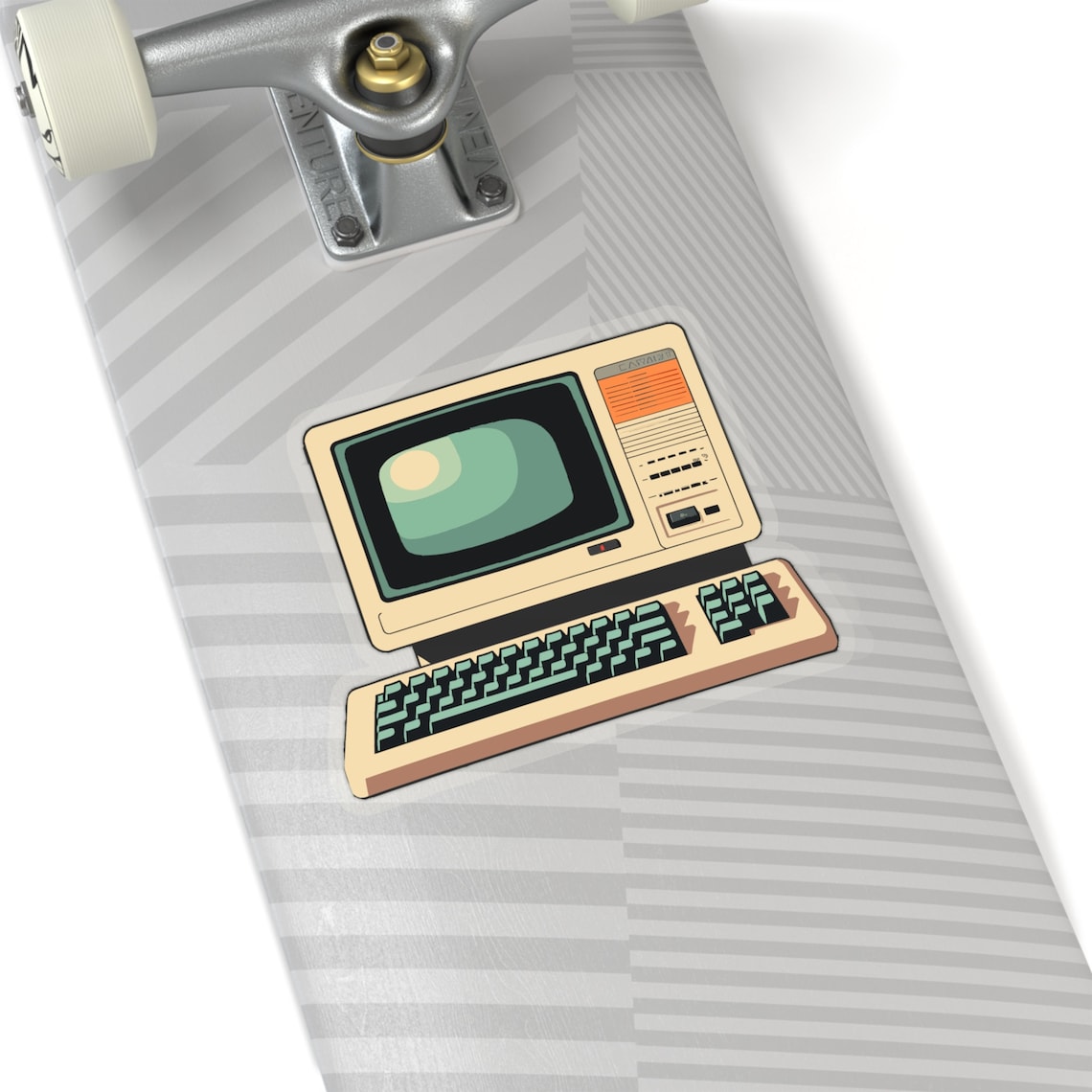 Vintage Computer Sticker, Retro Tech Decal, Retro Computer Sticker ...