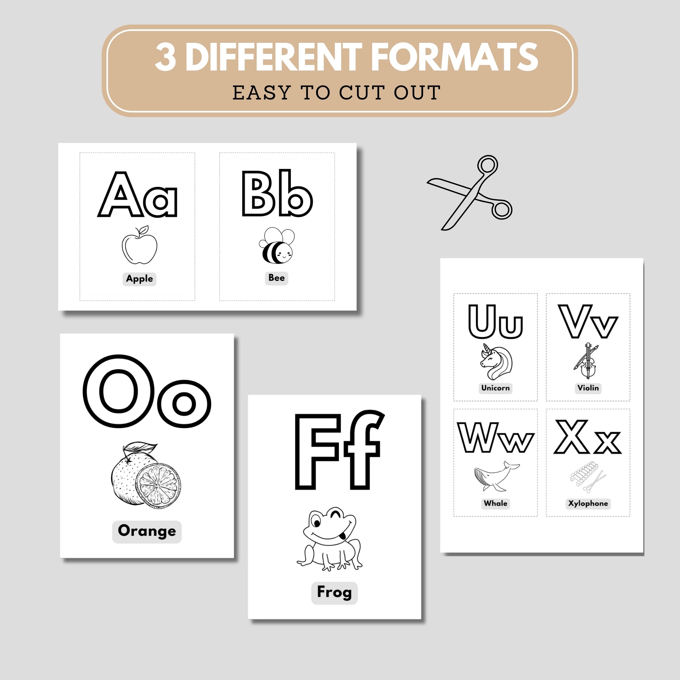 ABC Coloring Pages | English Alphabet for Kids | Activities for ...