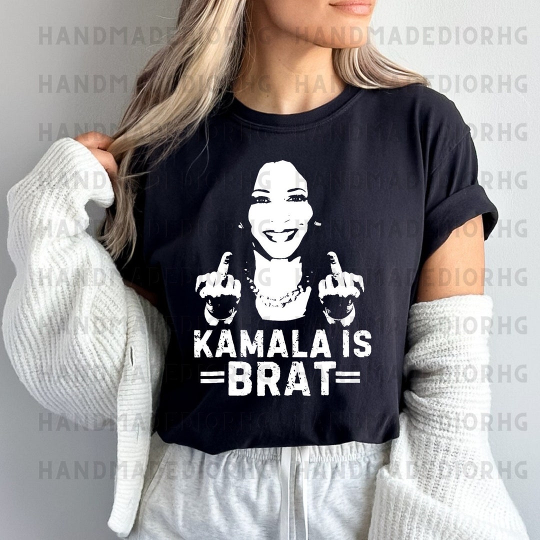 Kamala is Brat Png, Kamala Harris 2024 PNG, Prosecutor Vs Felon 2024 ...