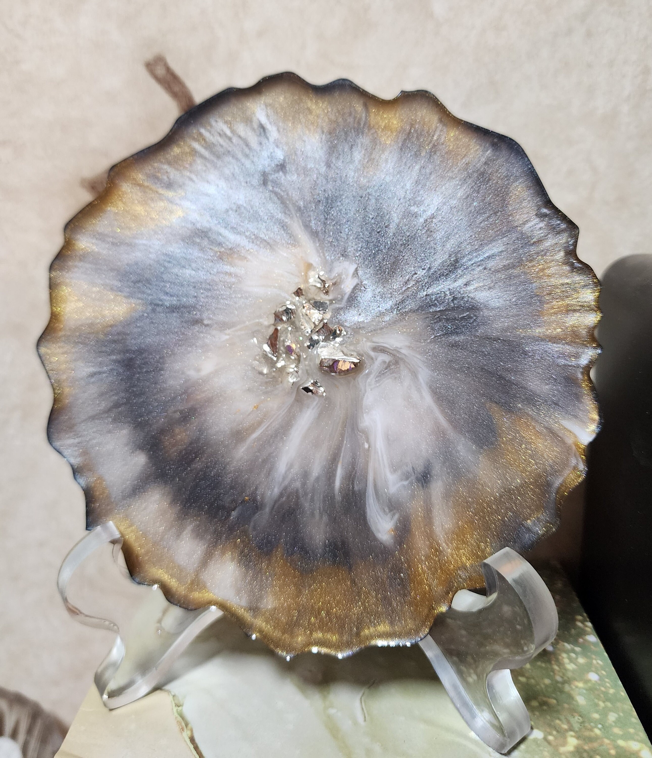 Large Decorative Coaster - Etsy