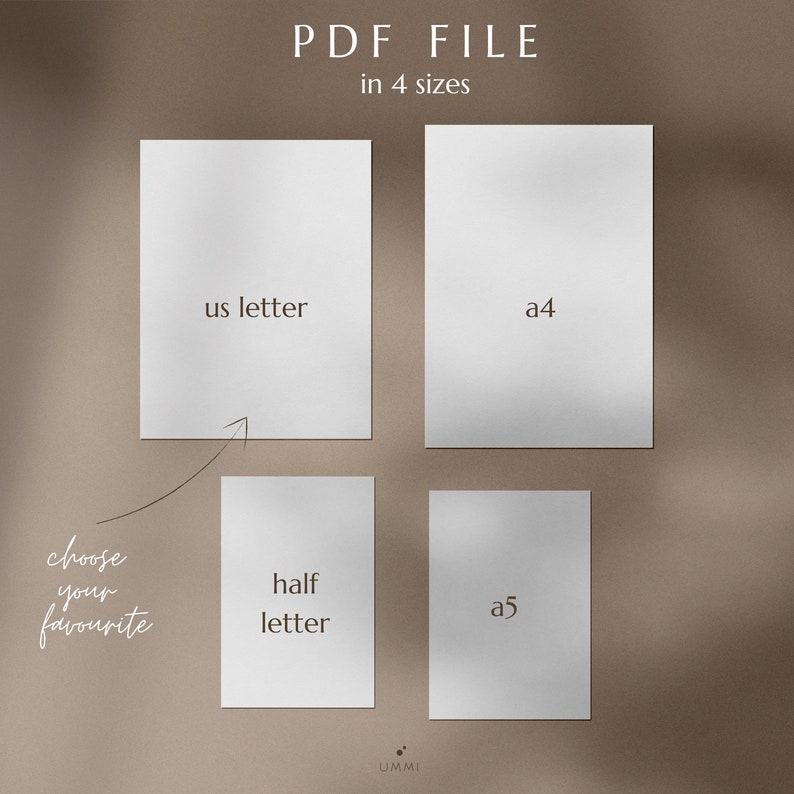 Simple Weekly Planner Printable Fillable PDF Digital Instant - Etsy