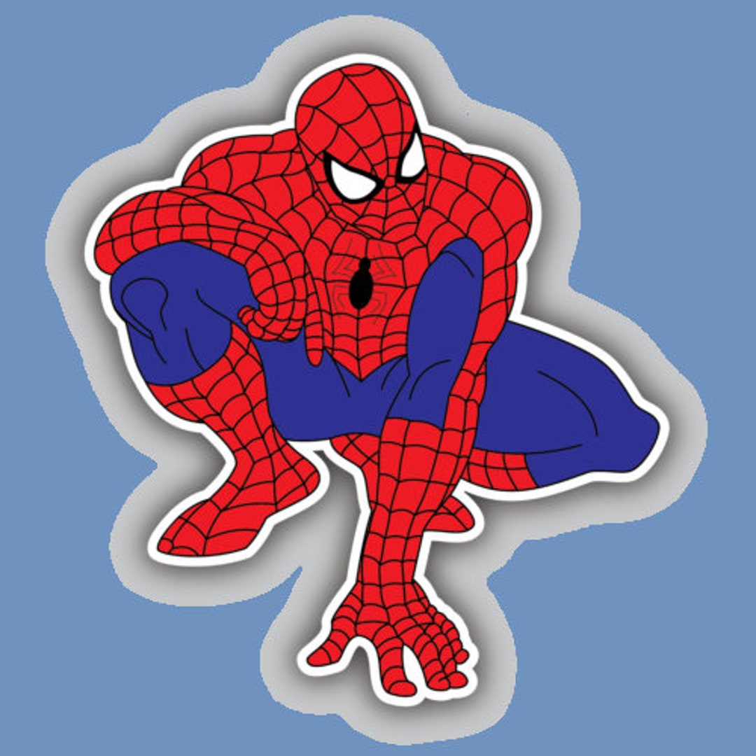 Spider-man Vinyl Sticker/decal Cartoon Comic Avengers - Etsy