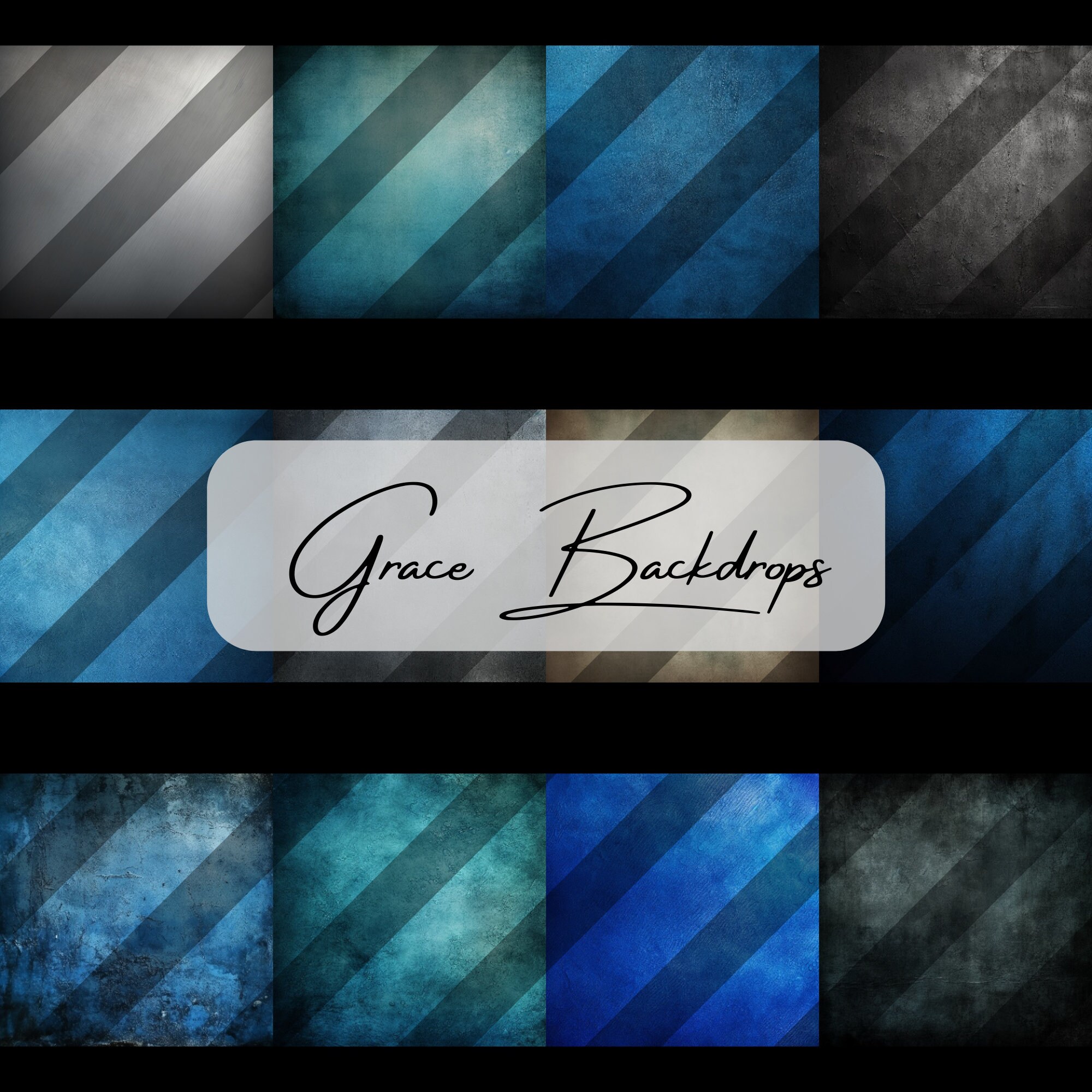 Dark Multi-colored Photo Textures Set 1, Photography Backdrop, Backdrop ...