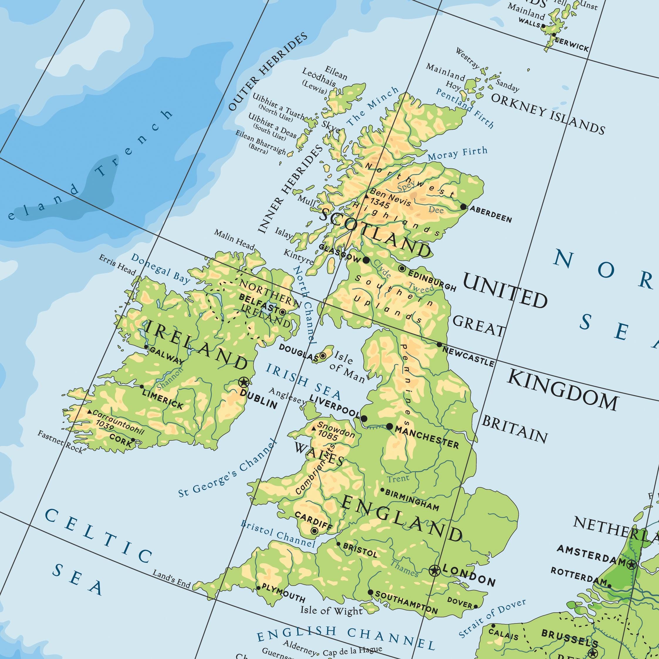 Europe Vector Map. Svg, Ai, Eps, Cdr and Pdf Files Included. Scalable ...