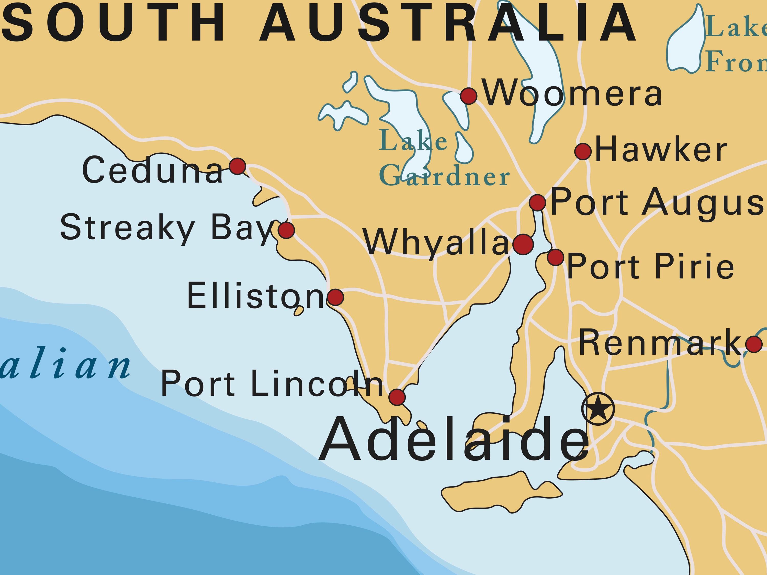 Political Map of Australia. Large Printable Australia Map Poster Full ...