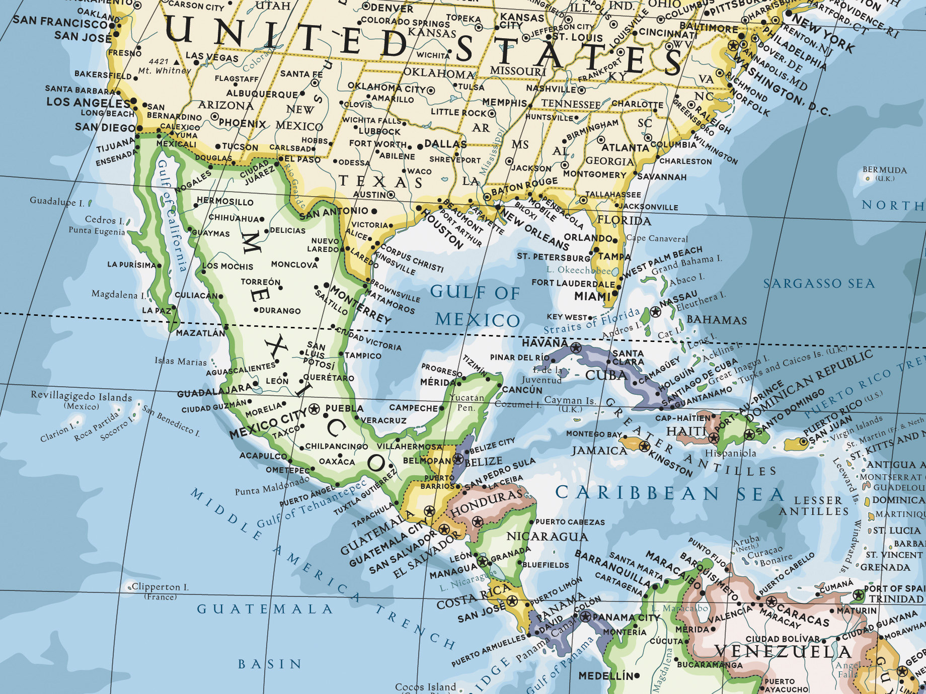 World Map Print Map of the World Wall Art PRINTABLE Detailed World Map ...