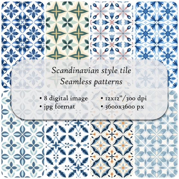 Scandinavian Tile - Etsy