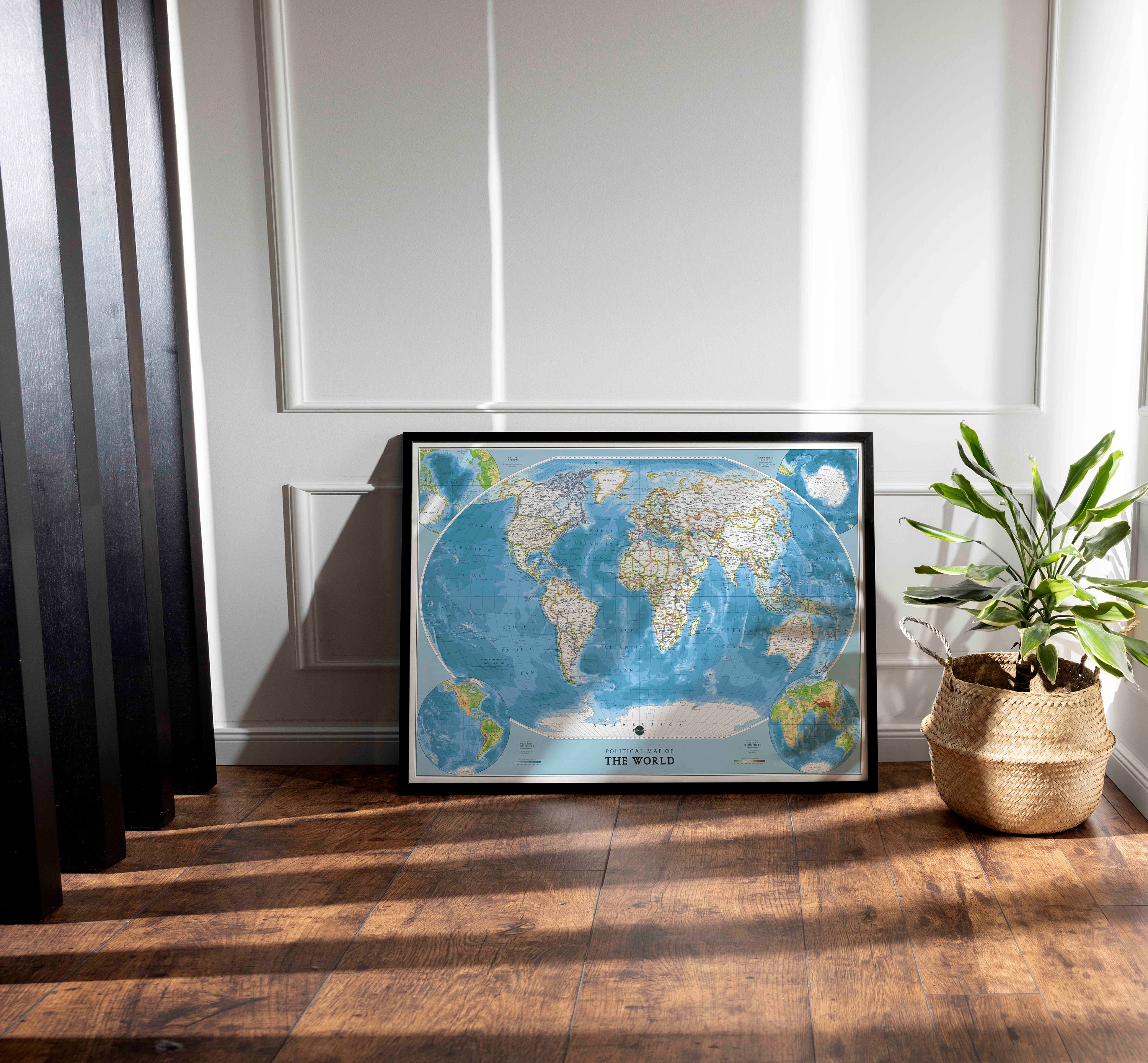 World Map Print Map of the World Wall Art PRINTABLE Detailed World Map ...