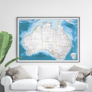 Australia Vector Map. Svg, Ai, Eps, Cdr and Pdf Files Included ...