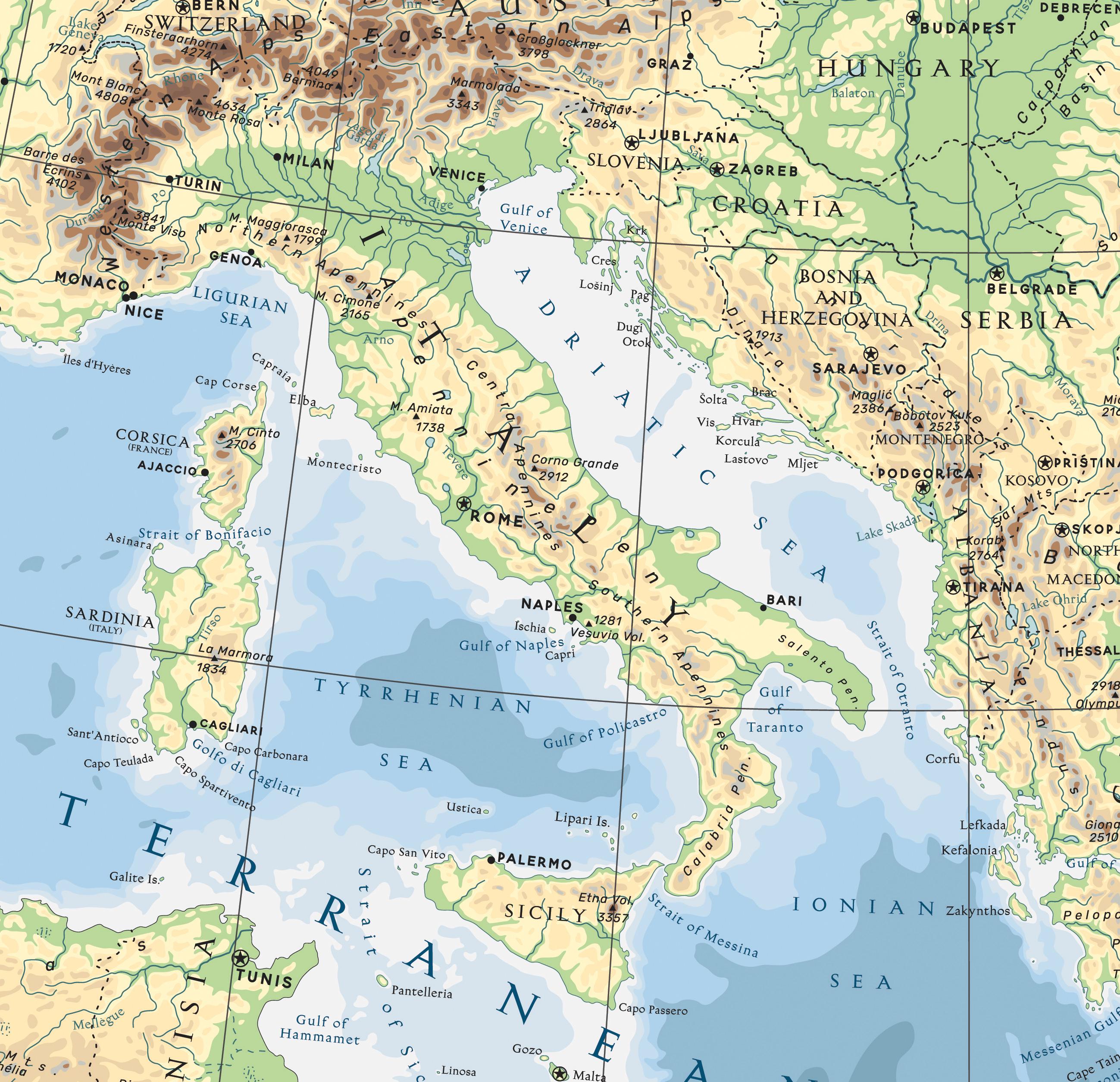 Europe Vector Map. Svg, Ai, Eps, Cdr and Pdf Files Included. Scalable ...