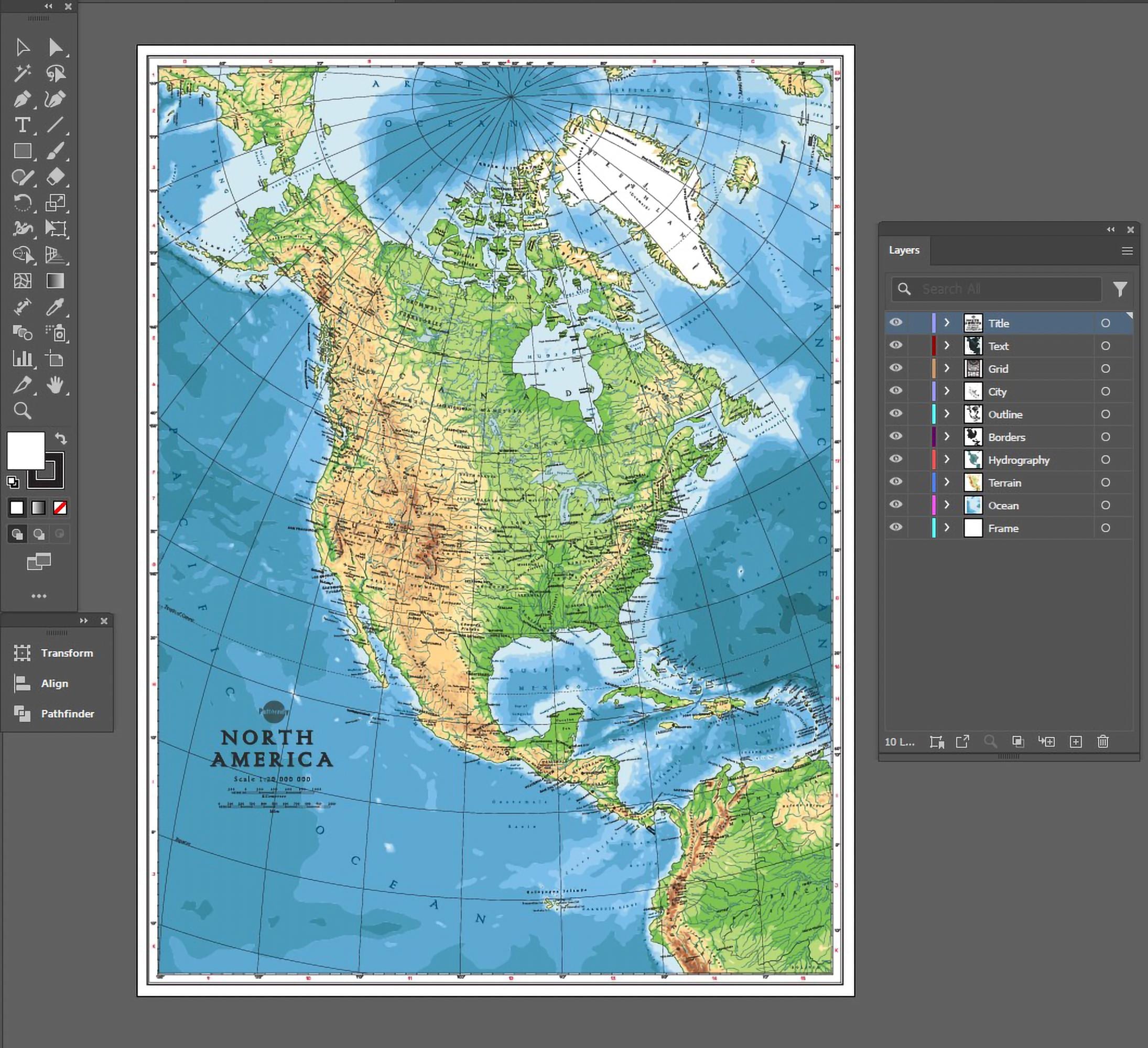 North America Vector Map. Svg, Ai, Eps, Cdr and Pdf Files Included ...
