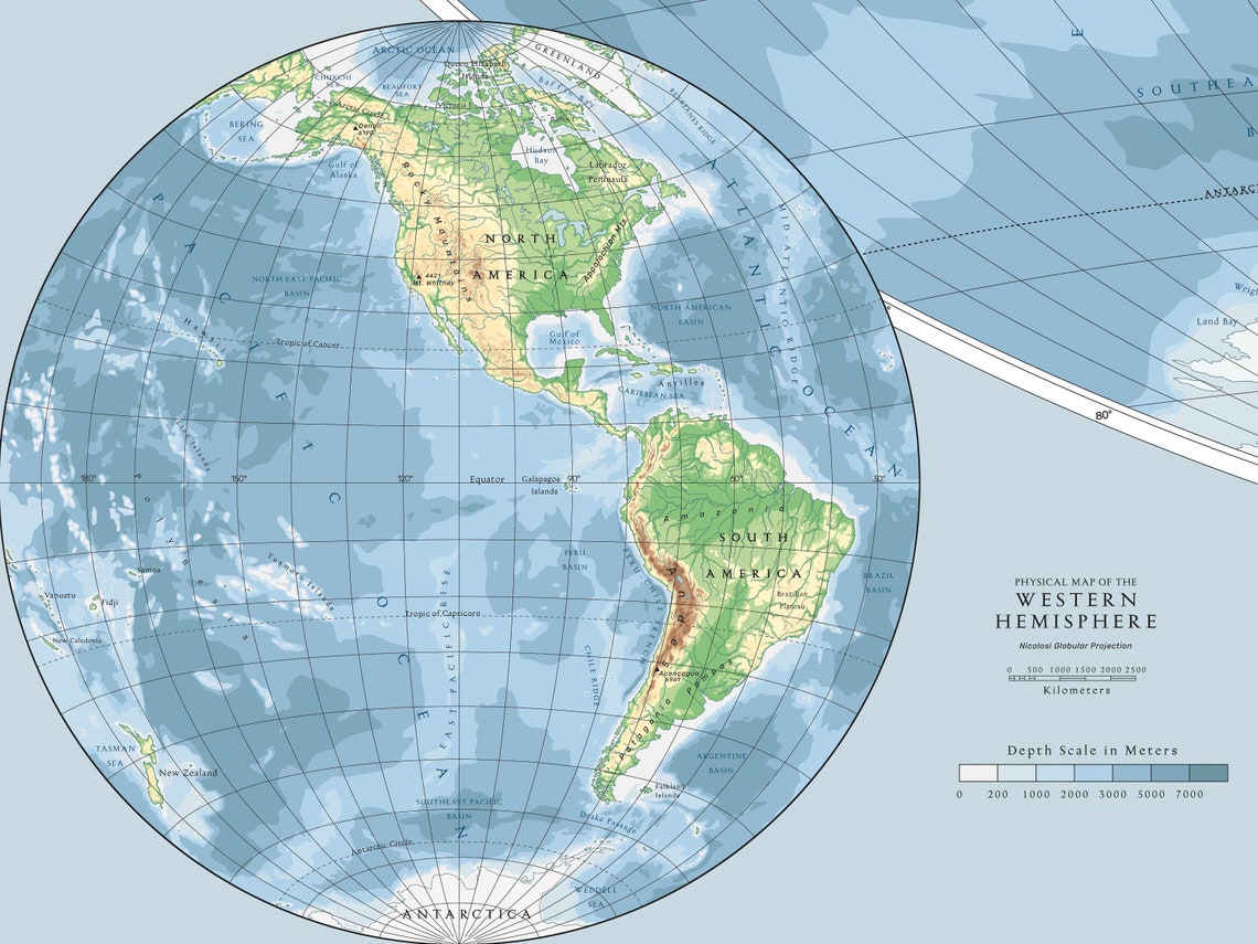 World Map Print Map of the World Wall Art PRINTABLE Detailed World Map ...