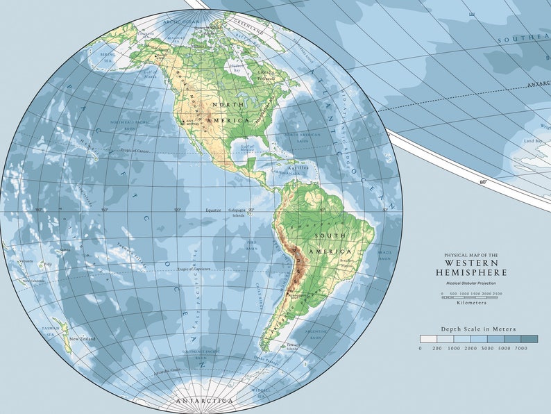 World Map Print Map of the World Wall Art PRINTABLE Detailed World Map ...