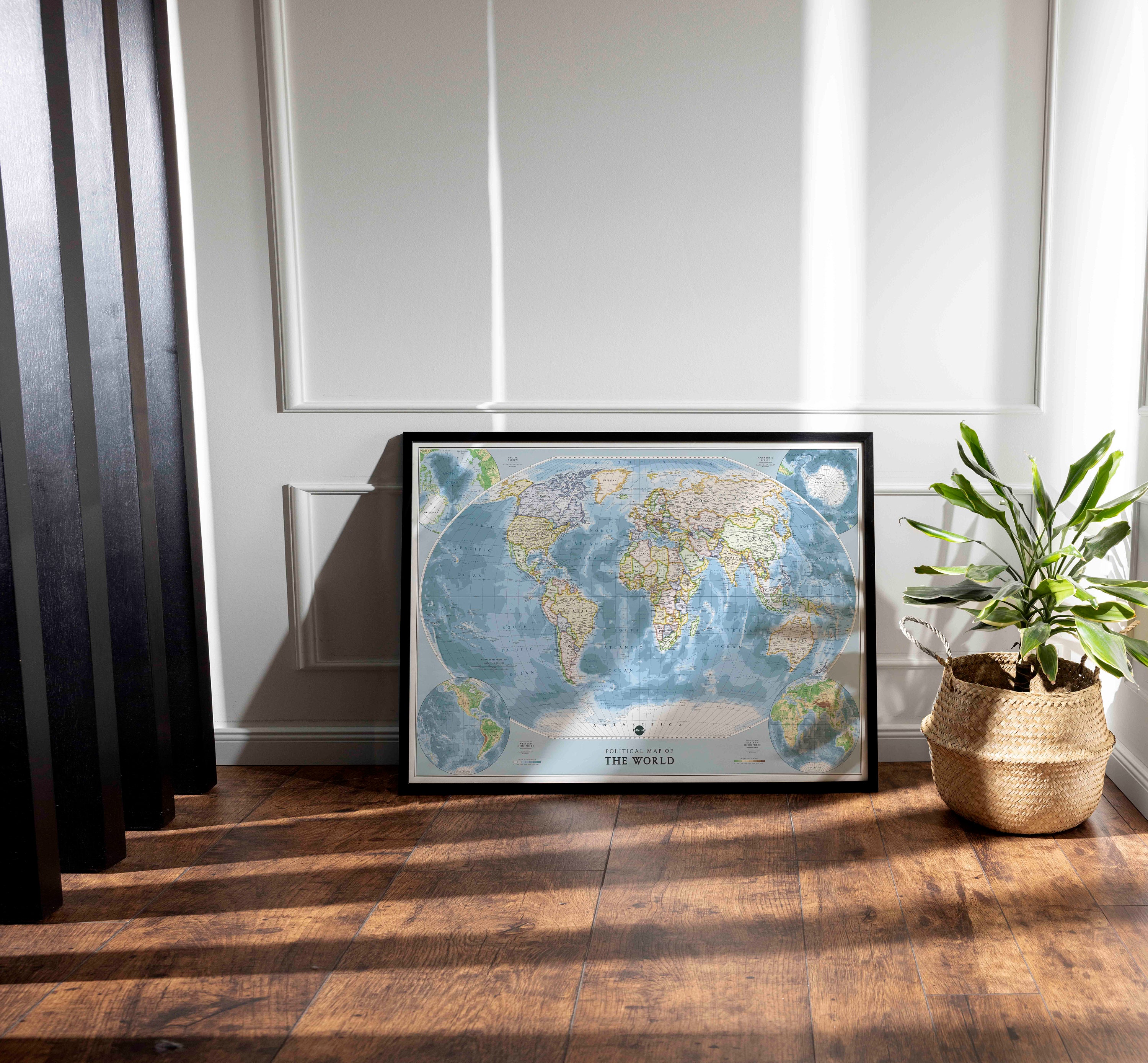 World Map Print Map of the World Wall Art PRINTABLE Detailed World Map ...