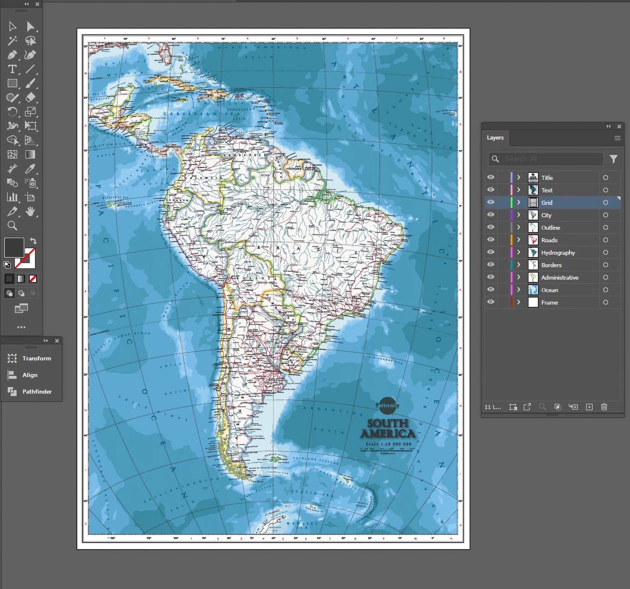 South America Vector Map. Svg, Ai, Eps, Cdr and Pdf Files Included ...