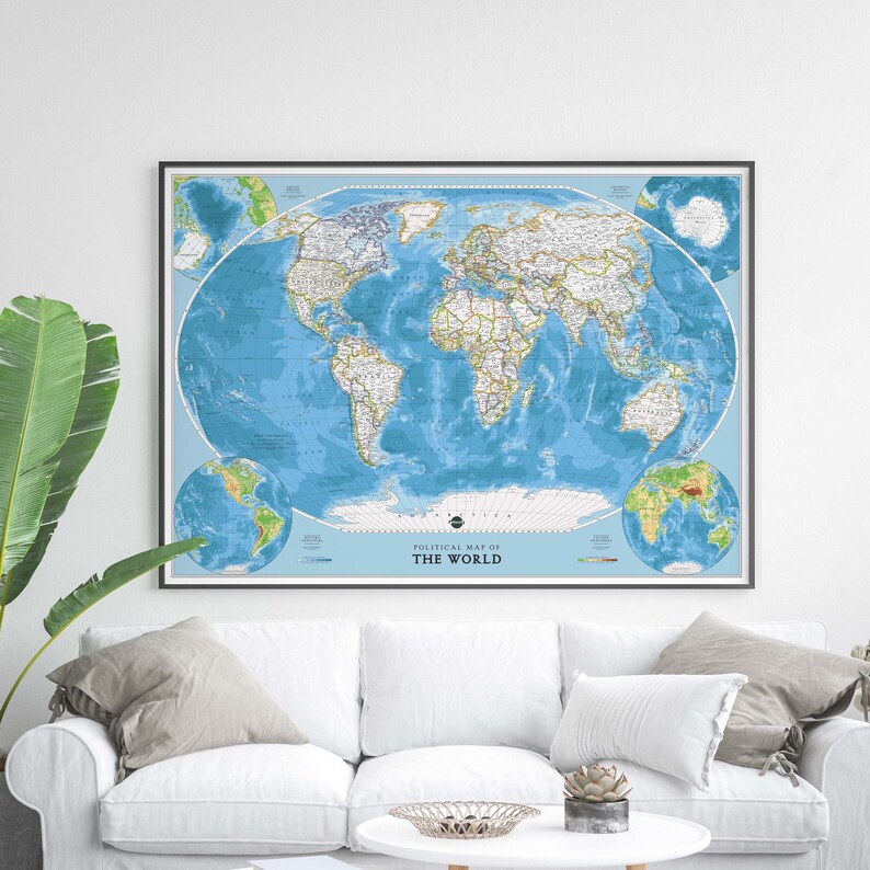 Vector Map of the World. Svg, Ai, Eps, Cdr and Pdf Files Included ...
