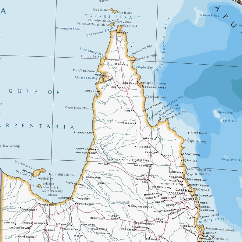 Australia Vector Map. Svg, Ai, Eps, Cdr and Pdf Files Included ...