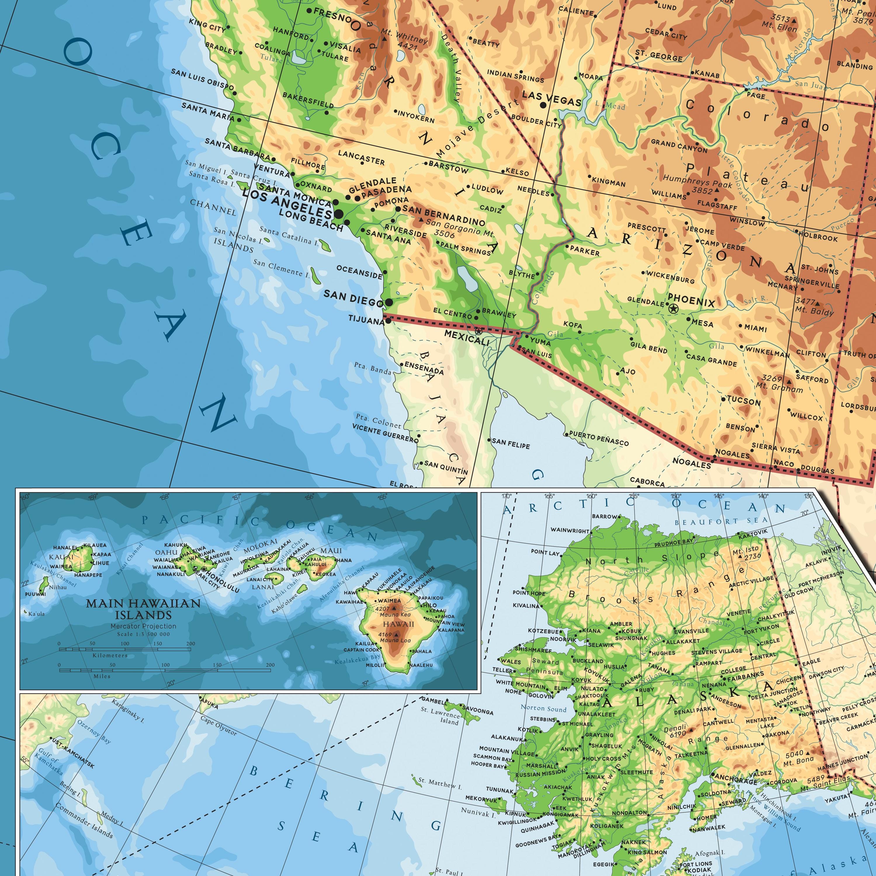 USA Vector Map. Svg, Ai, Eps, Cdr and Pdf Files Included. Scalable ...