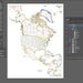 North America Vector Map. Svg, Ai, Eps, Cdr and Pdf Files Included ...