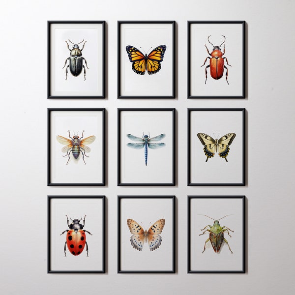 Insect Art - Etsy