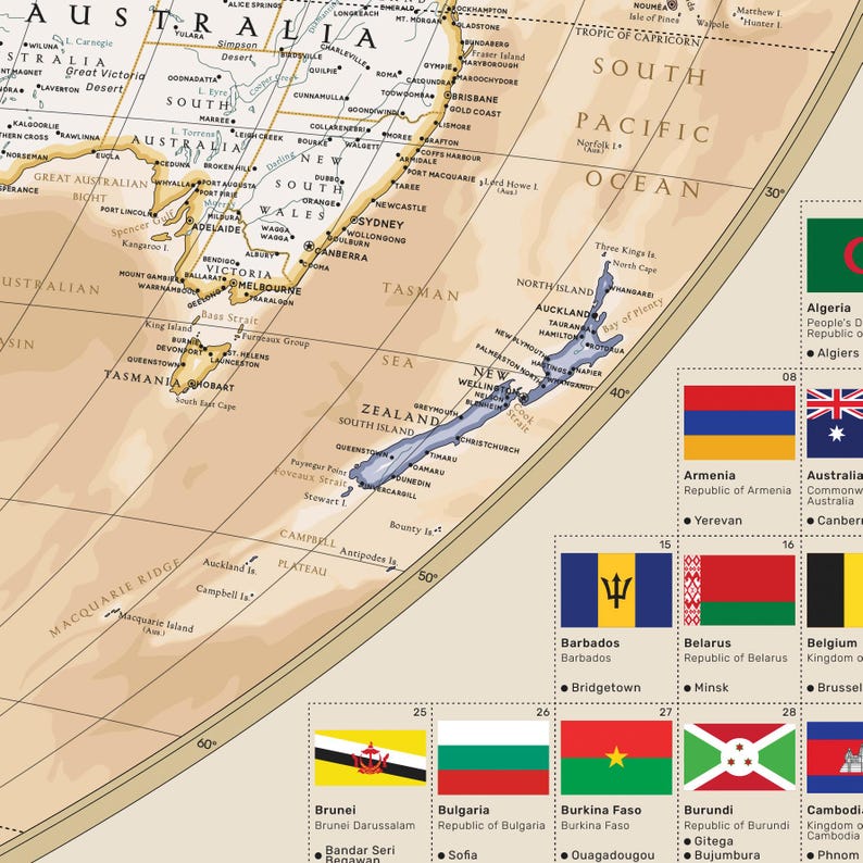 Vector Map of the World. Svg, Ai, Eps, Cdr and Pdf Files Included ...