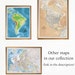 World Map Print Map of the World Wall Art PRINTABLE Detailed World Map ...
