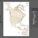 North America Vector Map. Svg, Ai, Eps, Cdr and Pdf Files Included ...